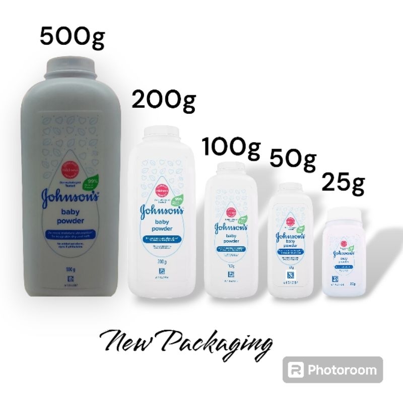 Johnsons baby powder new packaging new version | Shopee Philippines