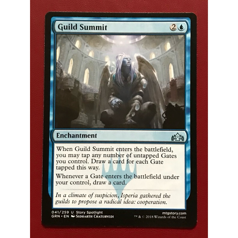 Guild Summit (Guilds of Ravnica) MTG Magic the Gathering Card | Shopee ...