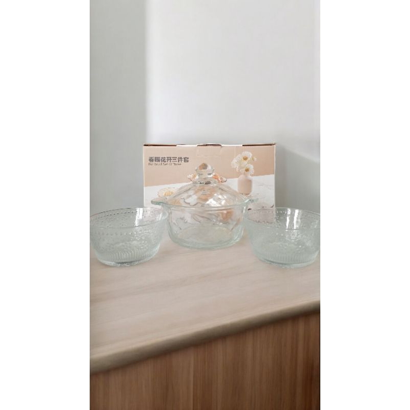 GLASSWARE SET (3 PCS) | Shopee Philippines