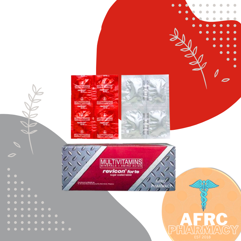 Revicon Forte Multivitamins 100 Tablets | Shopee Philippines