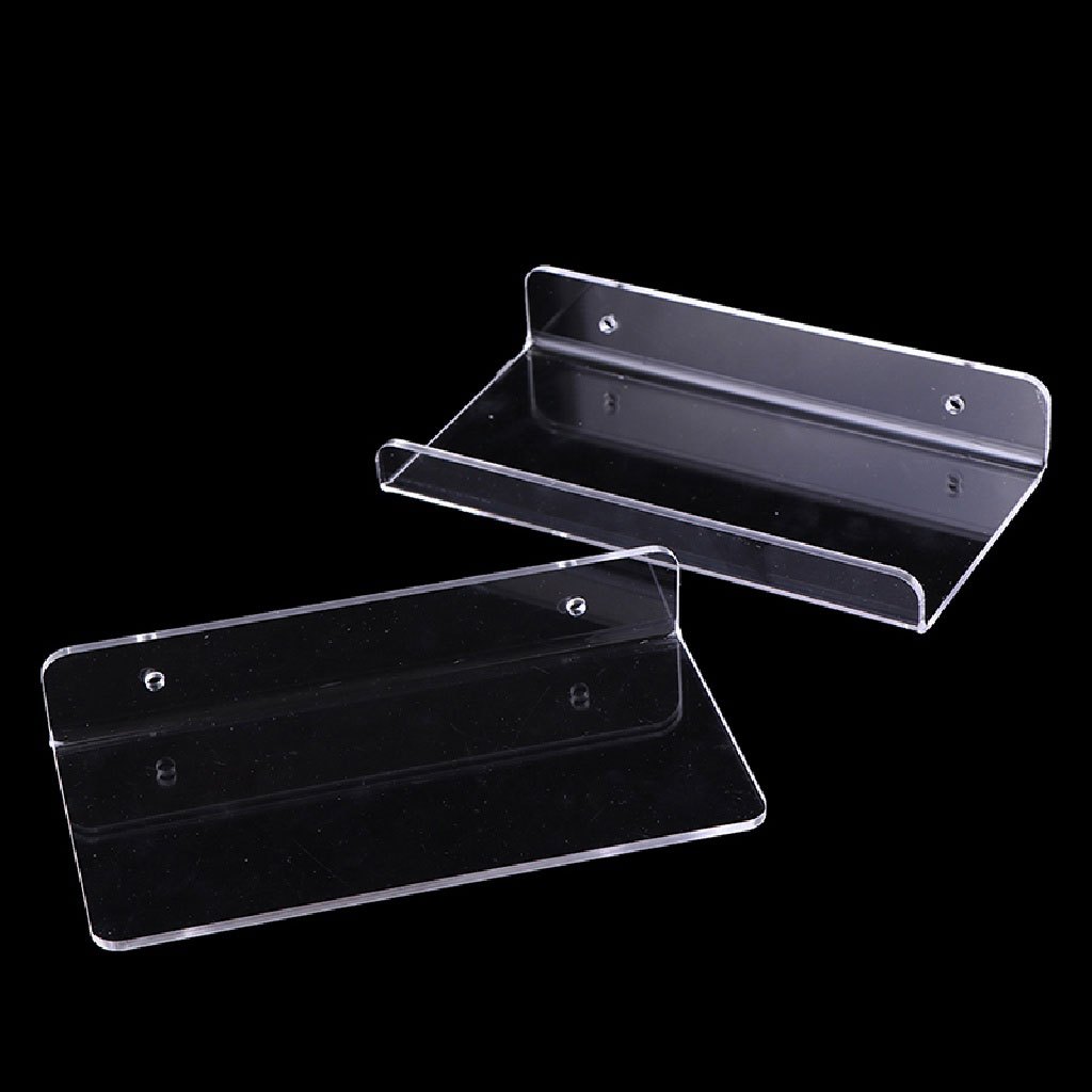 Wall Mounted Clear Wall Shelf Floating Shelf Acrylic Display Shelves ...