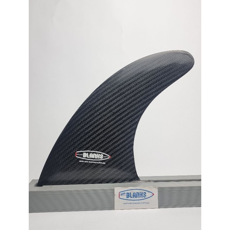 Carbon Fiber Longboard Single fins black twill sizes: 9 1/2", 10", 10 1 ...