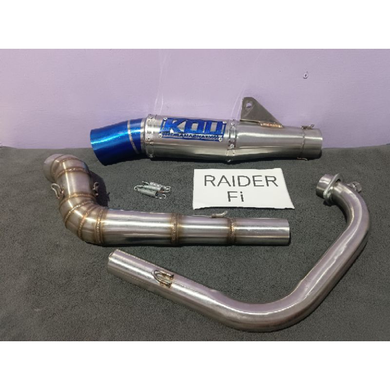 GP WARRIOR OPEN PIPE (51mm) FOR RAIDER Fi | Shopee Philippines