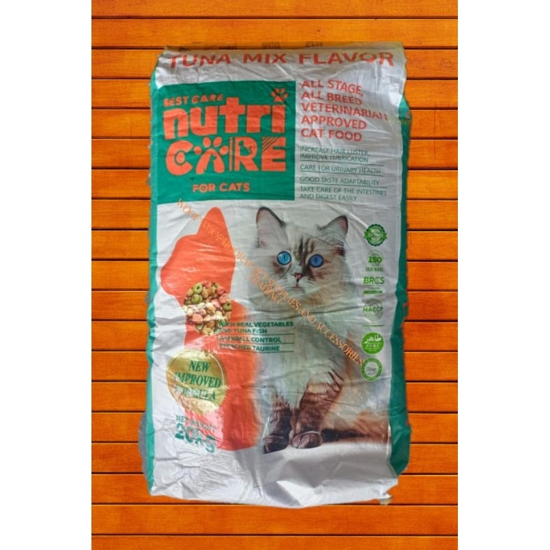 NutriCare Tuna Mix 20kg (all life stage) for your Cats | Shopee Philippines