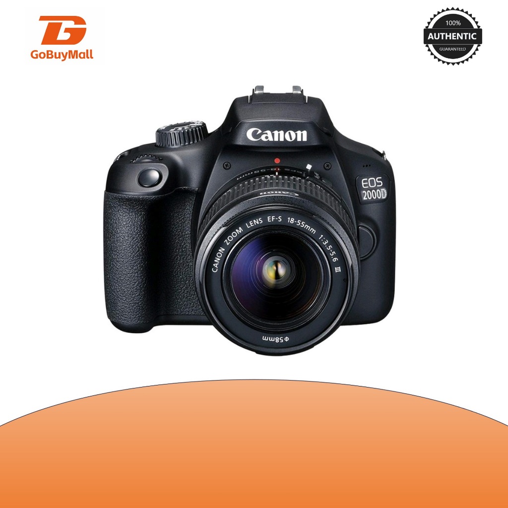 Canon EOS 2000D DSLR Camera with 18-55mm DC III Lens – BRAND NEW ...