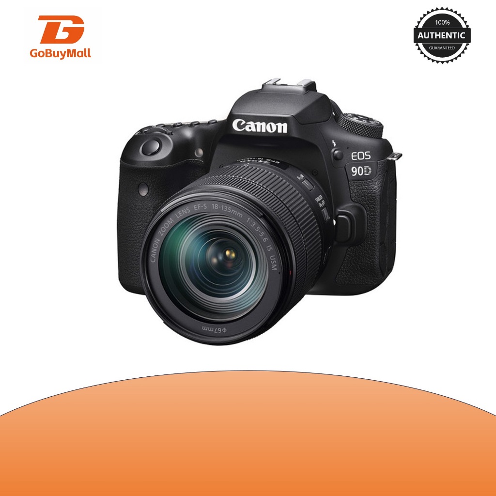 Canon EOS 90D DSLR Camera with 18-135mm Lens – BRAND NEW | Shopee ...