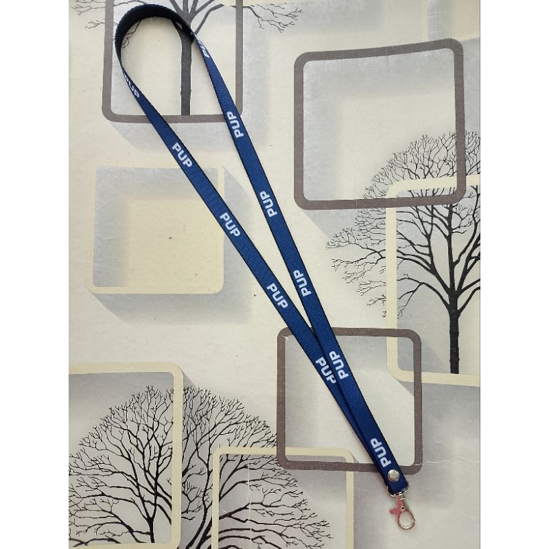 PUP half inch id lace,id sling,id holder | Shopee Philippines