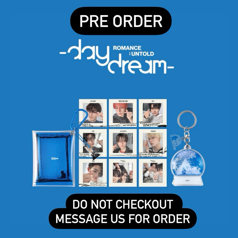 PRE ORDER - ENHYPEN ROMANCE : UNTOLD daydream Official Merch | Shopee ...
