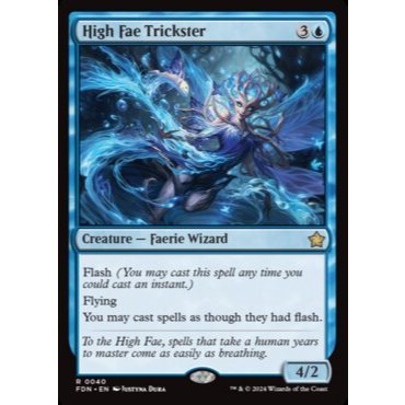 High Fae Trickster - Foundations (FDN) Rare | Shopee Philippines