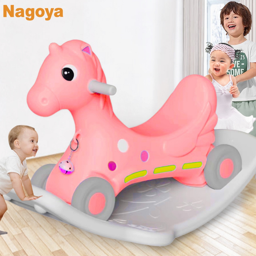 Tokyoite Japan 3in1 Rocking Horse Rider Push Rocker Horse Toys Ride On ...