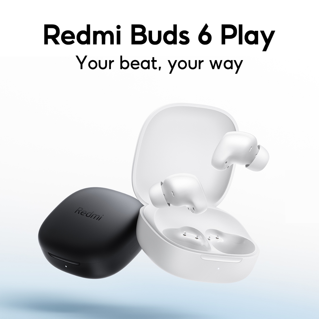 Xiaomi Redmi Buds 6 Play Bluetooth 5.4 AI Noise Reduction 10mm Dynamic ...