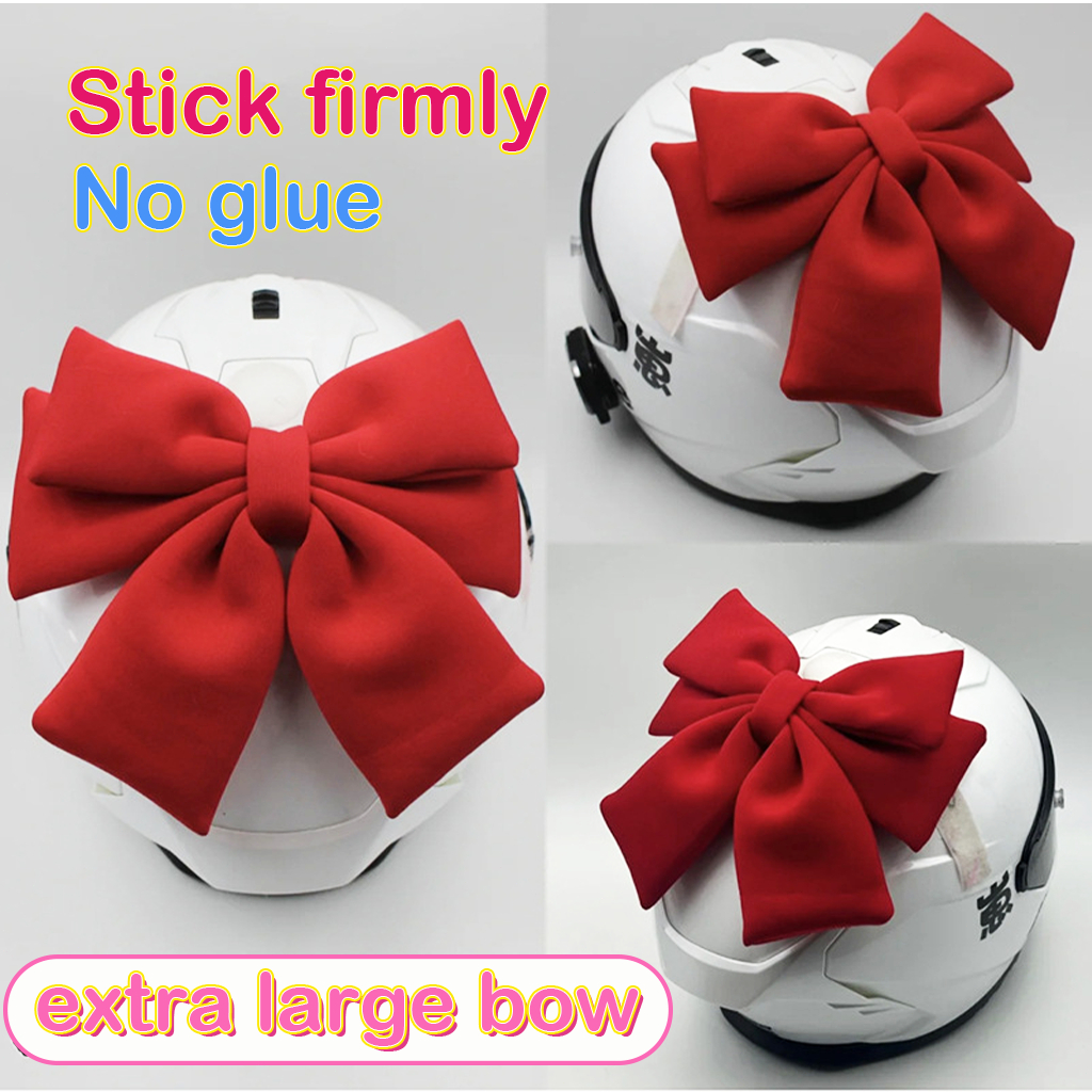 Big Bow For Motorcycle Helmet Cute Decoration For Girls Helmet ...