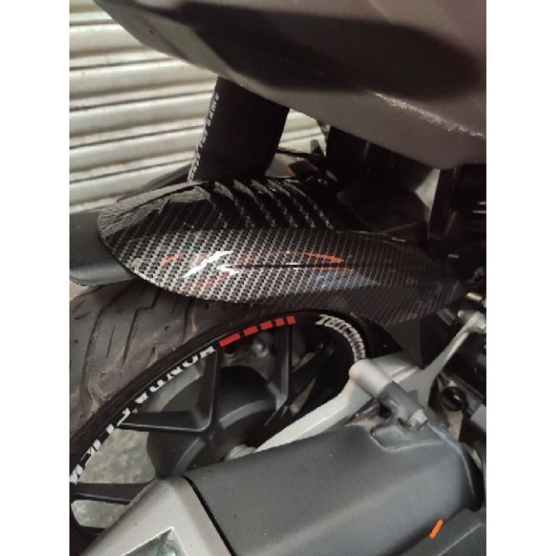 Honda Motorcycles Click V3 Click V2 Tire Hugger Mud Guard Rear tire ...