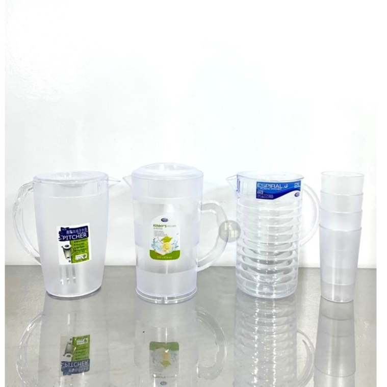 Nikko ware Elegant High Quality Acrylic Transparent Pitcher (2 Sizes ...