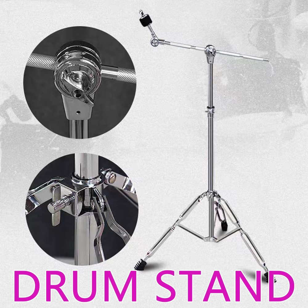 Dual Purpose Cymbal Stand With Straight And Inclined Cymbal Frame Boom ...