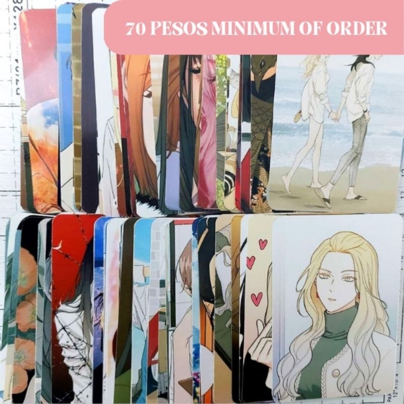 [PRE-ORDER] GL/Yuri Photo cards VER. 1 (9&10PCS. PER SET) MANHUA MANGA ...