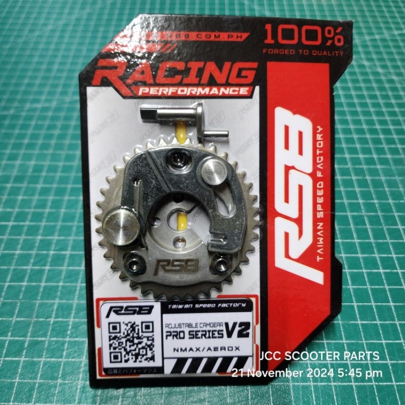 RS8 PRO SERIES V2 REINFORCED ADJUSTABLE CAMGEAR DECOMPRESSION ASSY. AEROX NMAX | Shopee Philippines