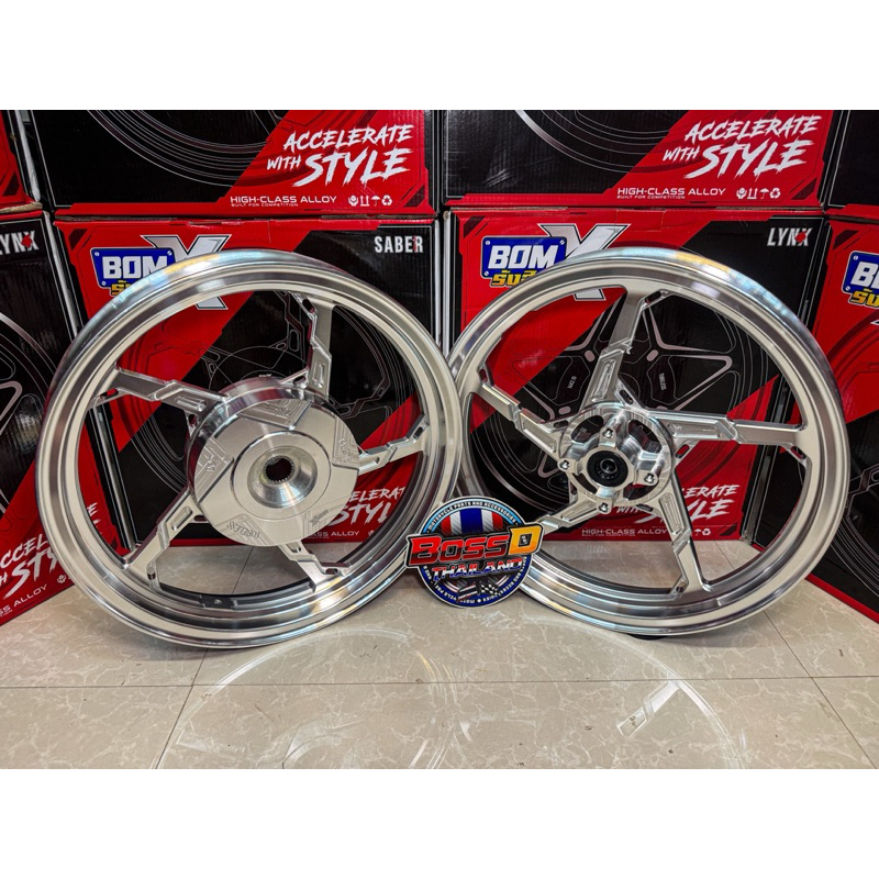 BOM Rangsit Mags for Click 125-150 (Saber) 14s Mags (CNC Made) - High ...