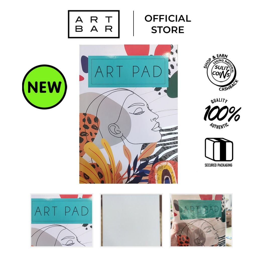 Art Pad 2 A4 25 Leaves (Sketch Pad/ Sketchbook) - Art Bar | Shopee ...