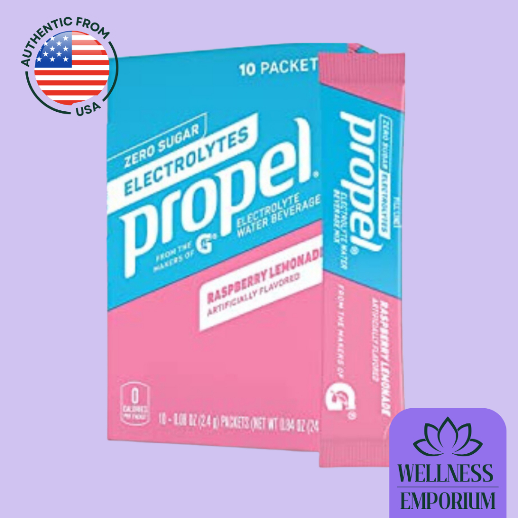 Propel Zero Sugar Electrolytes Water Beverage Mix Natural Flavored (10 ...