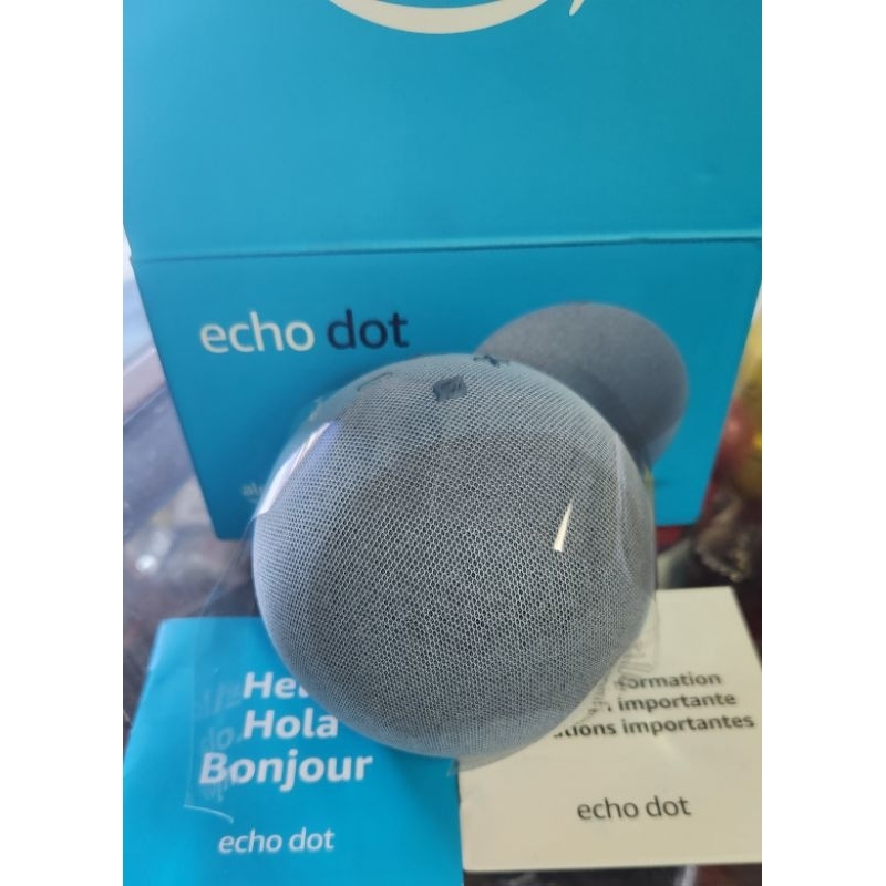 AMAZON ECHO DOT 4 SMART SPEAKERS,TWILIGHT BLUE | Shopee Philippines