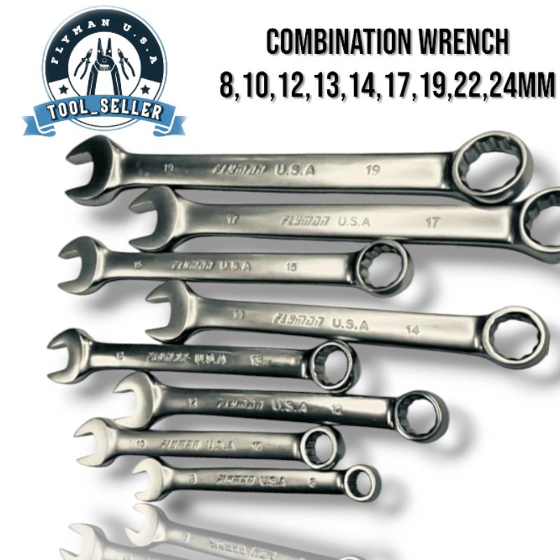 original flyman combination wrench (sold per piece) | Shopee Philippines