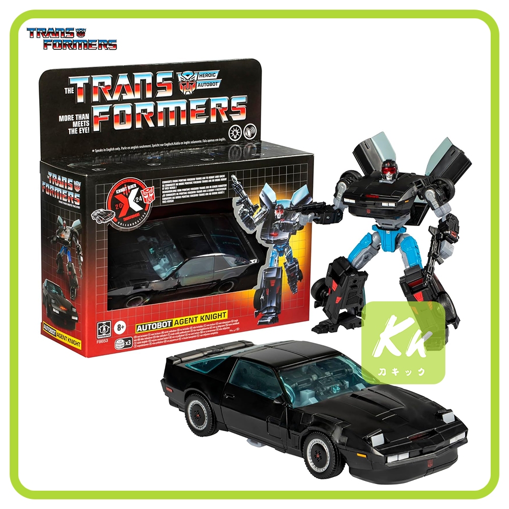 Transformers Collaborative Knight Rider Agent Knight with Lights and ...