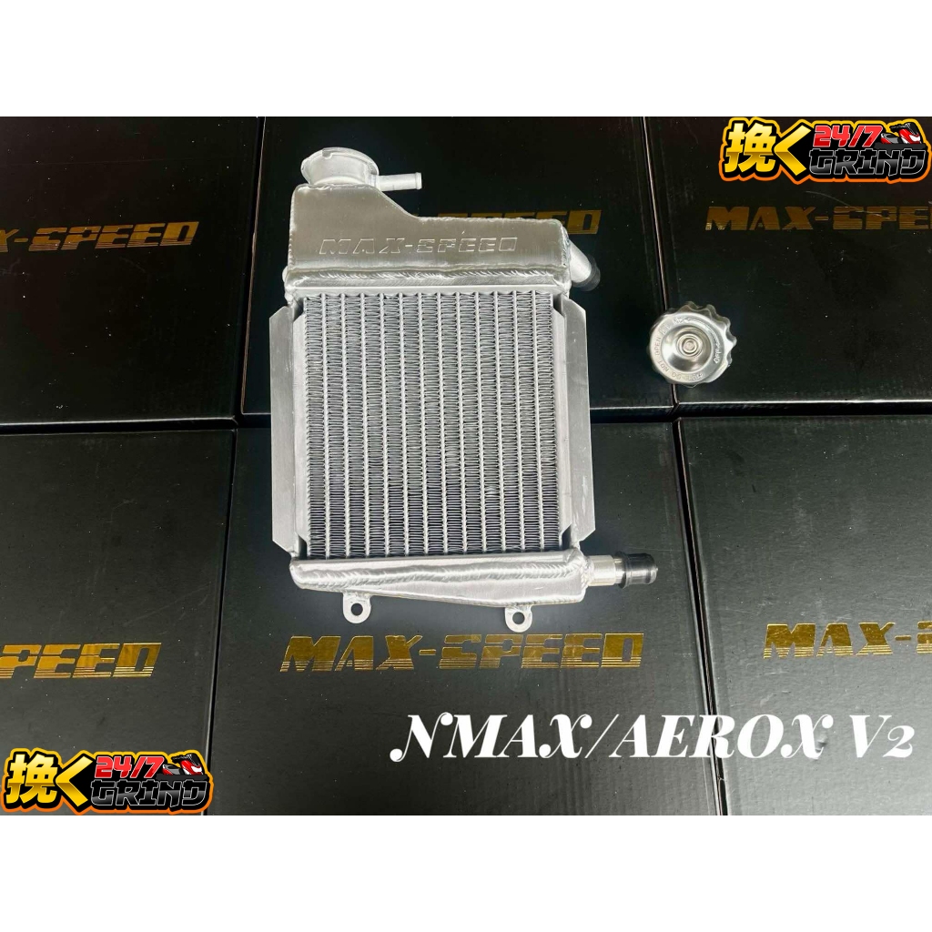 Radiator 2 Rows For Yamaha Nmax v2 / Aerox v2 Made in Thailand MAX ...