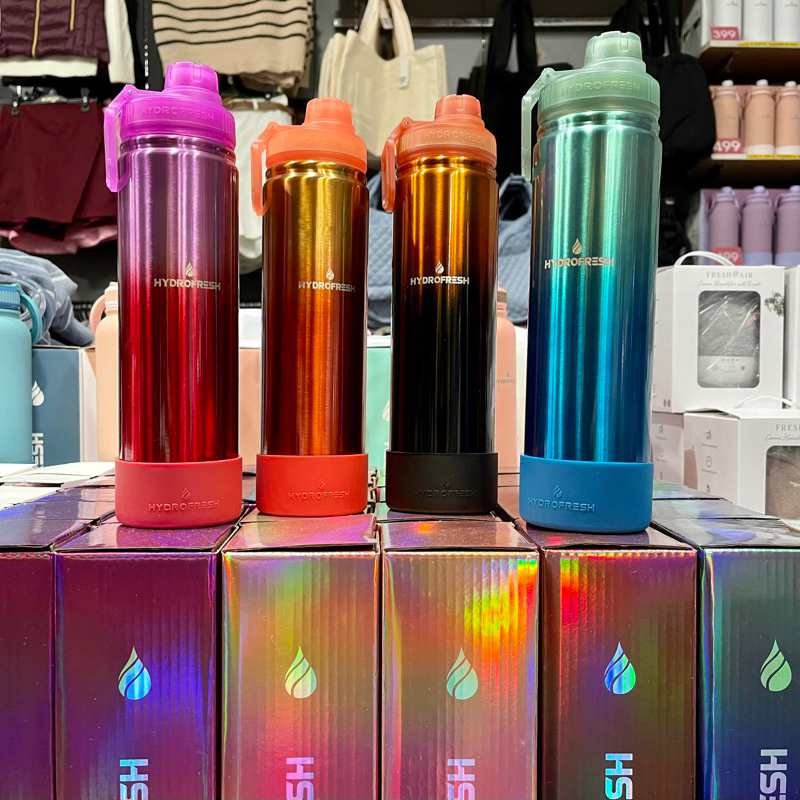 HYDROFRESH SPORTY V9 650ML HOT AND COLD MARBLE VERSION FREE SILICONE ...