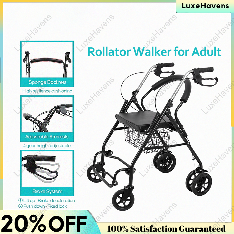 LuxeHavens Foldable Wheelchair Foot Rest For Adult Portable Medical ...