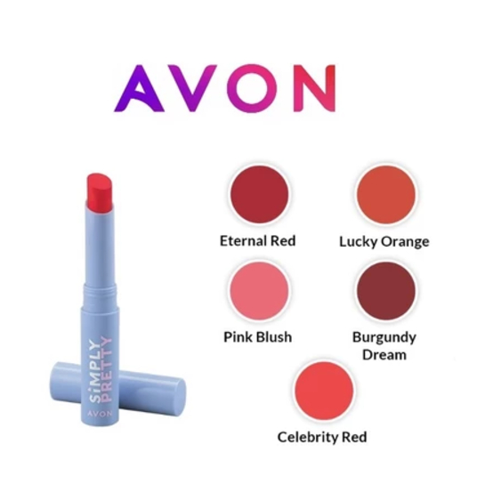 AVON Simply Pretty Colorlast Lipstick 2g | Shopee Philippines