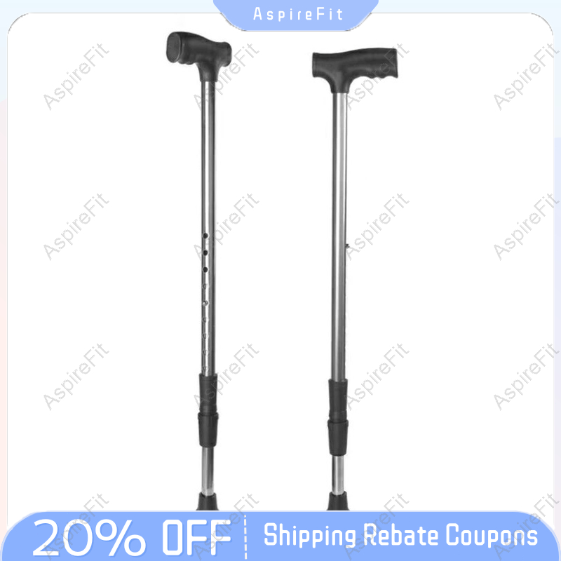 AspireFit Quad Cane for Senior Adjustable Tungkod with Foldable Chair ...