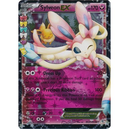 Sylveon EX - RC21/RC32 - Ultra Rare Generations Singles | Shopee ...
