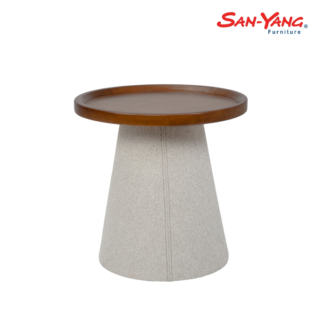 Side Table Walnut and Grey 201229 | Shopee Philippines