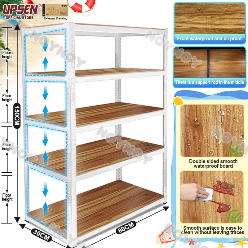 200*200 Full Metal Rack Steel Shelf Rack 6 Layer Stainless Rack Steel ...