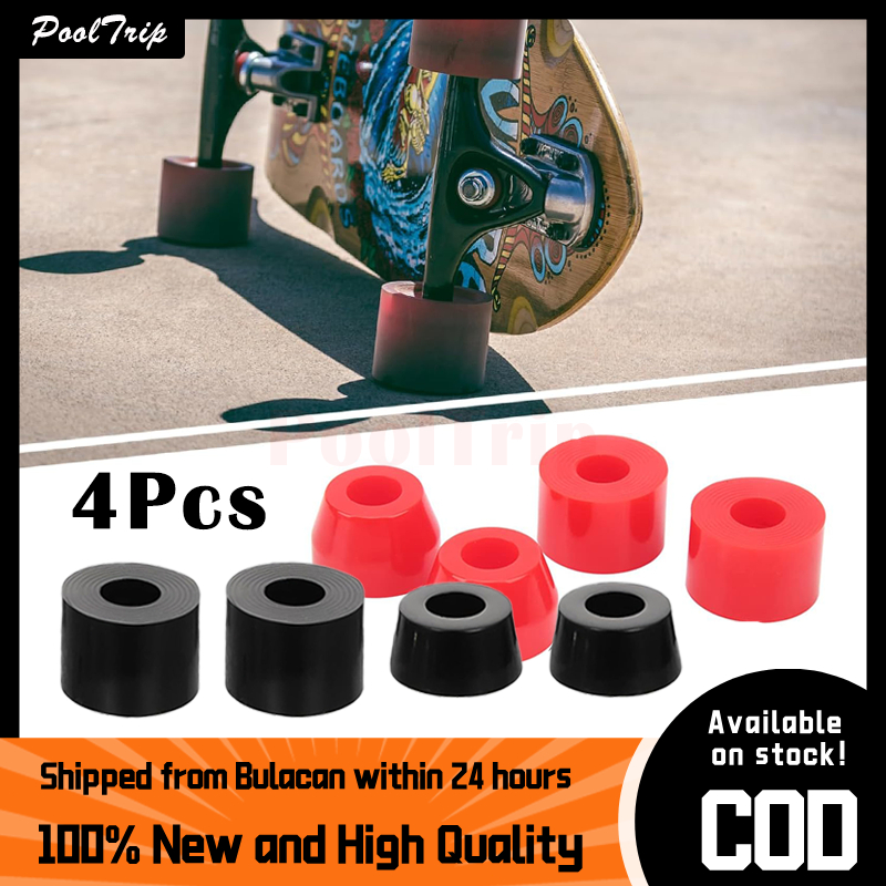 4Pcs Skateboard Trucks Bushings Longboard PU Shock Truck Bushing 78A ...