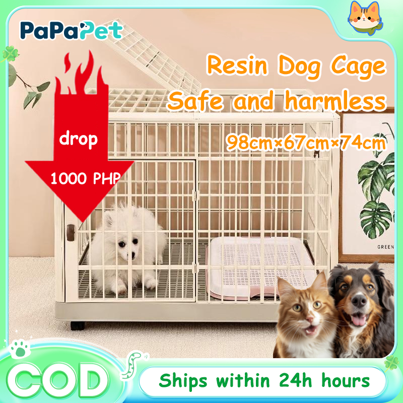Resin Pet Cage Safe Non-toxic Sturdy and Impact Resistant Large Cat ...