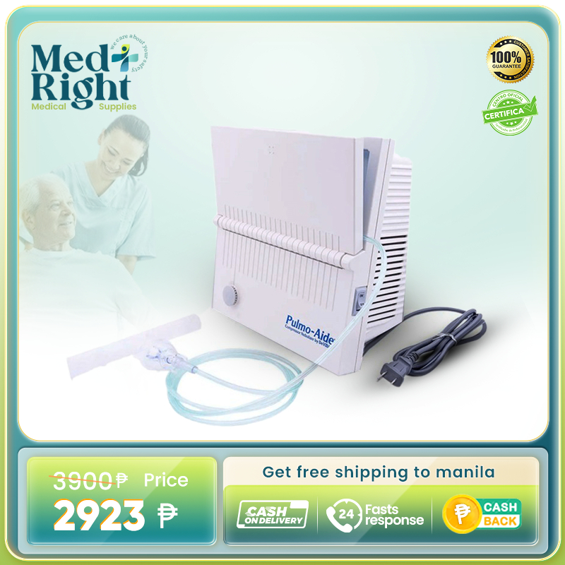 Pulmo Aide Devilbiss 5650P Heavy Duty Compressor Nebulizer – Complete ...