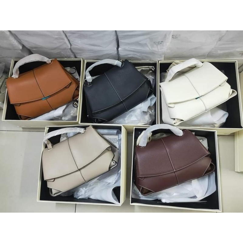 polene Mokki handbag with box dustbag | Shopee Philippines