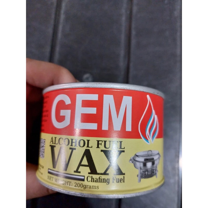 GEM ALCOHOL FUEL WAX Chafing Fuel 200 G (For Heating, Cooking, Catering ...