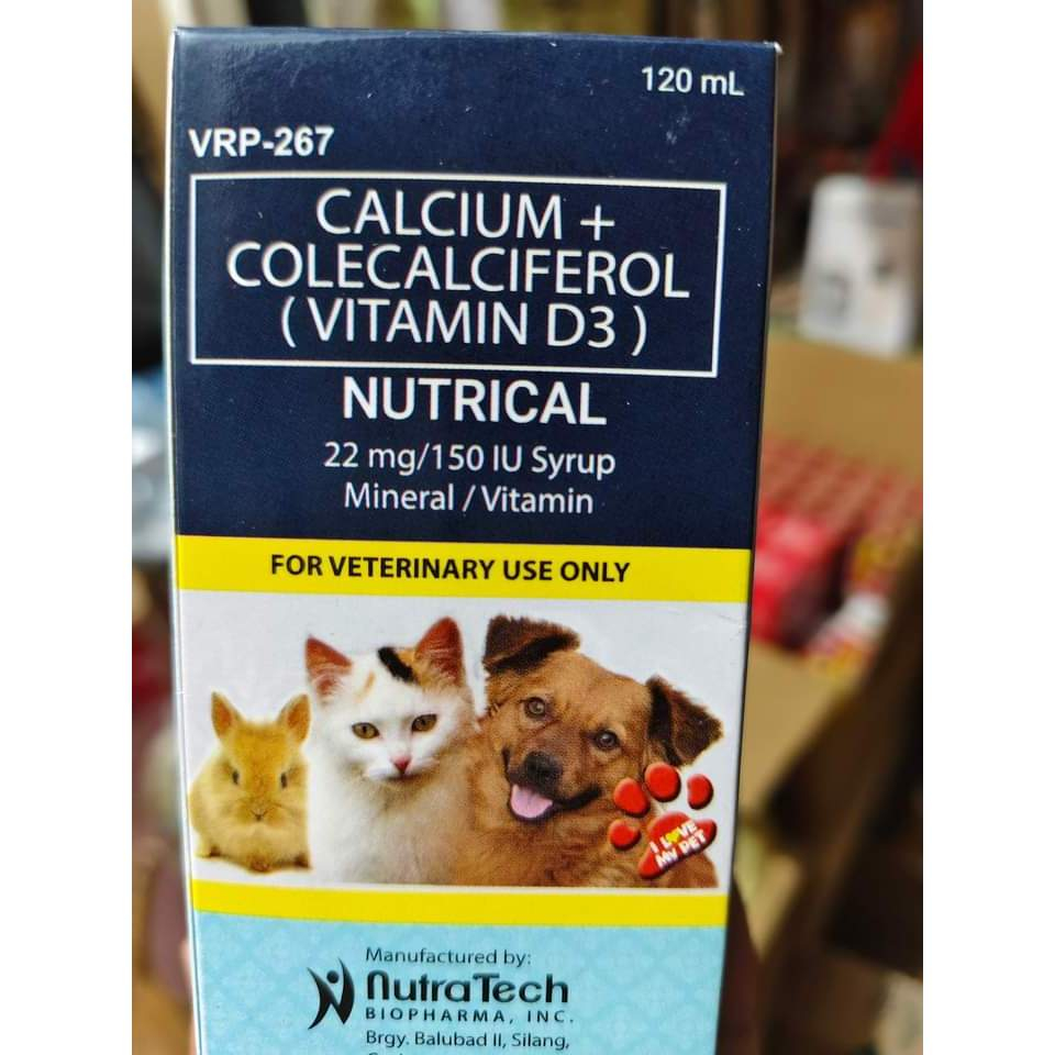 Nutrical (Calcium + Vitamin D3) 120mL | Shopee Philippines