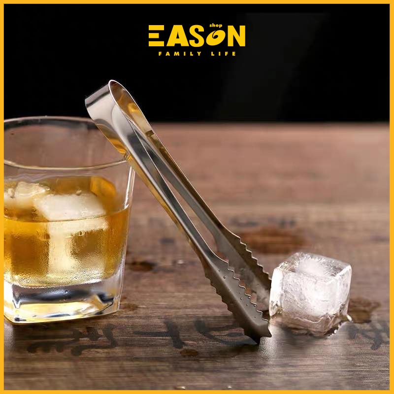 EasonShop COD Stainless Steel Ice Tong Lightweight Kitchen Serving ...