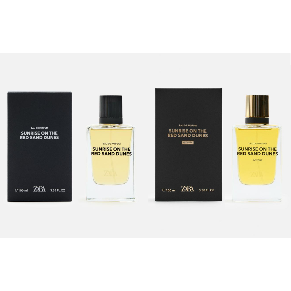 ZARA SUNRISE ON THE RED SAND DUNES EDP 100 ML EAU DE PARFUM INTENSE ...