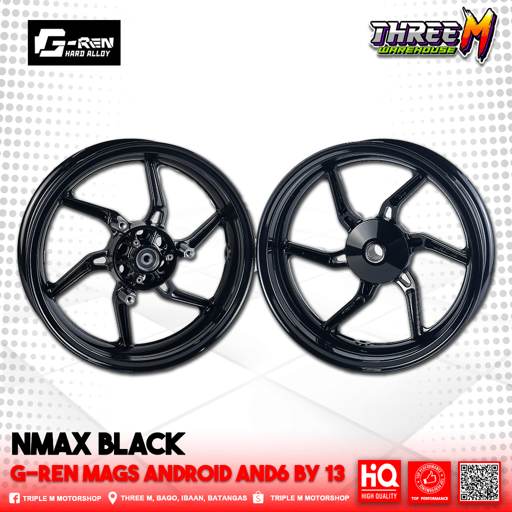 G-REN MAGS ANDROID AND6 NMAX AND AEROX BY 13 AND BY 14 | Shopee Philippines