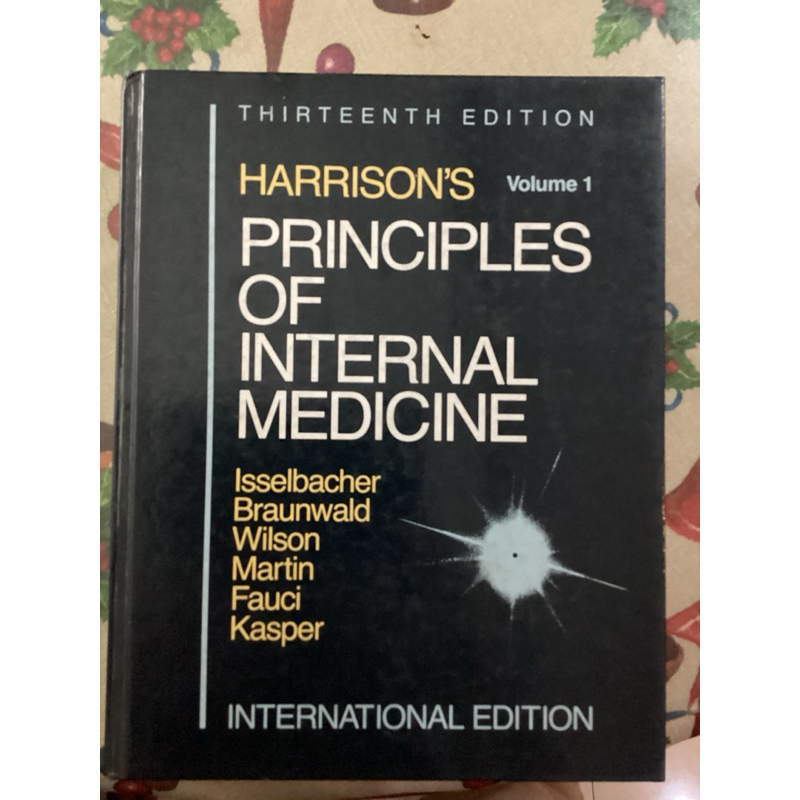Harrison’s Principles of Internal Medicine: 13th edition | Shopee ...