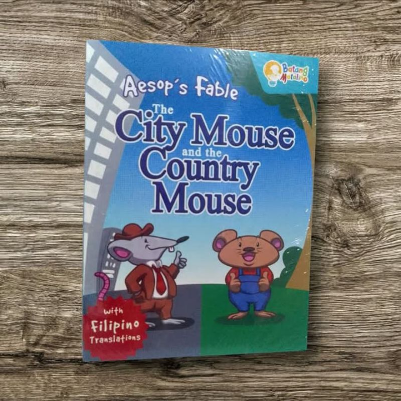 Aesop's Fables -The CITY MOUSE and the COUNTRY MOUSE | Shopee Philippines