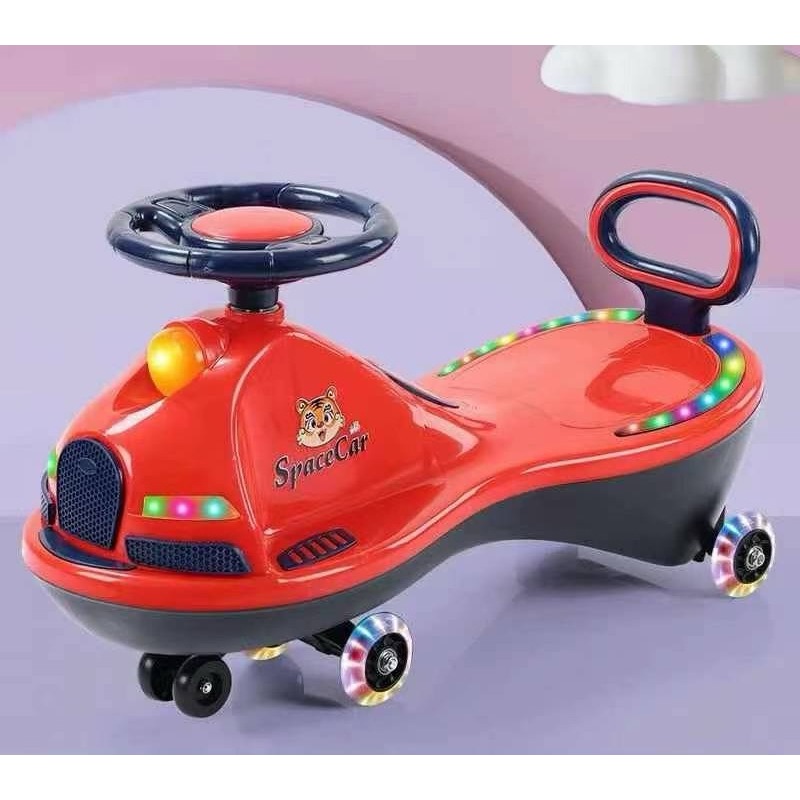 HKBIKE Ride on twisting car for kids twist car with music and lights ...