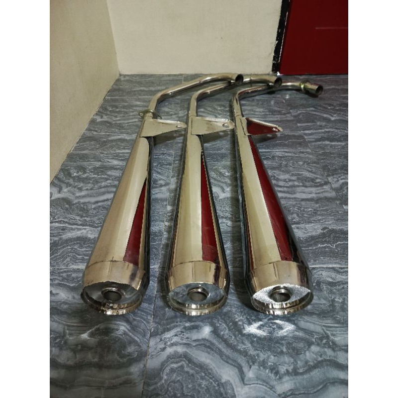Honda tmx alpha 125 for chicken pipe stainless | Shopee Philippines