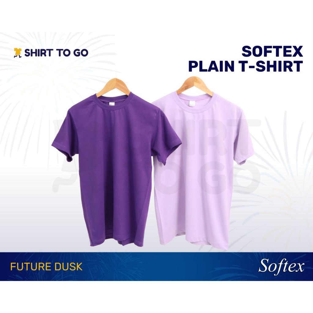 SOFTEX ROUNDNECK PLAIN SHIRT FOR MEN & WOMEN | FUTURE DUSK (COLOR OF ...
