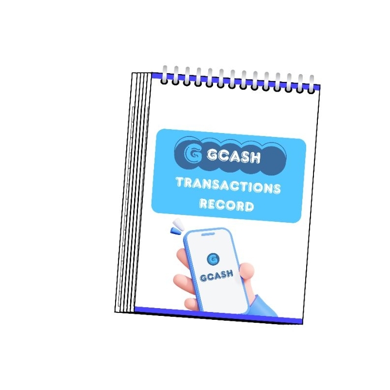 GCASH TRANSACTION RECORD NOTEBOOK 50 leaves | Shopee Philippines
